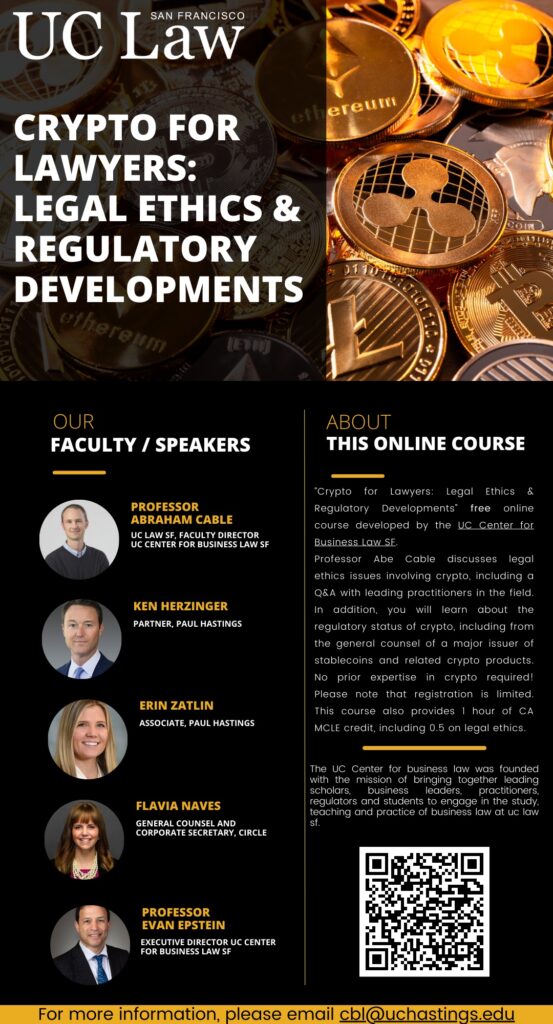 Online Courses – UC Center for Business Law, San Francisco
